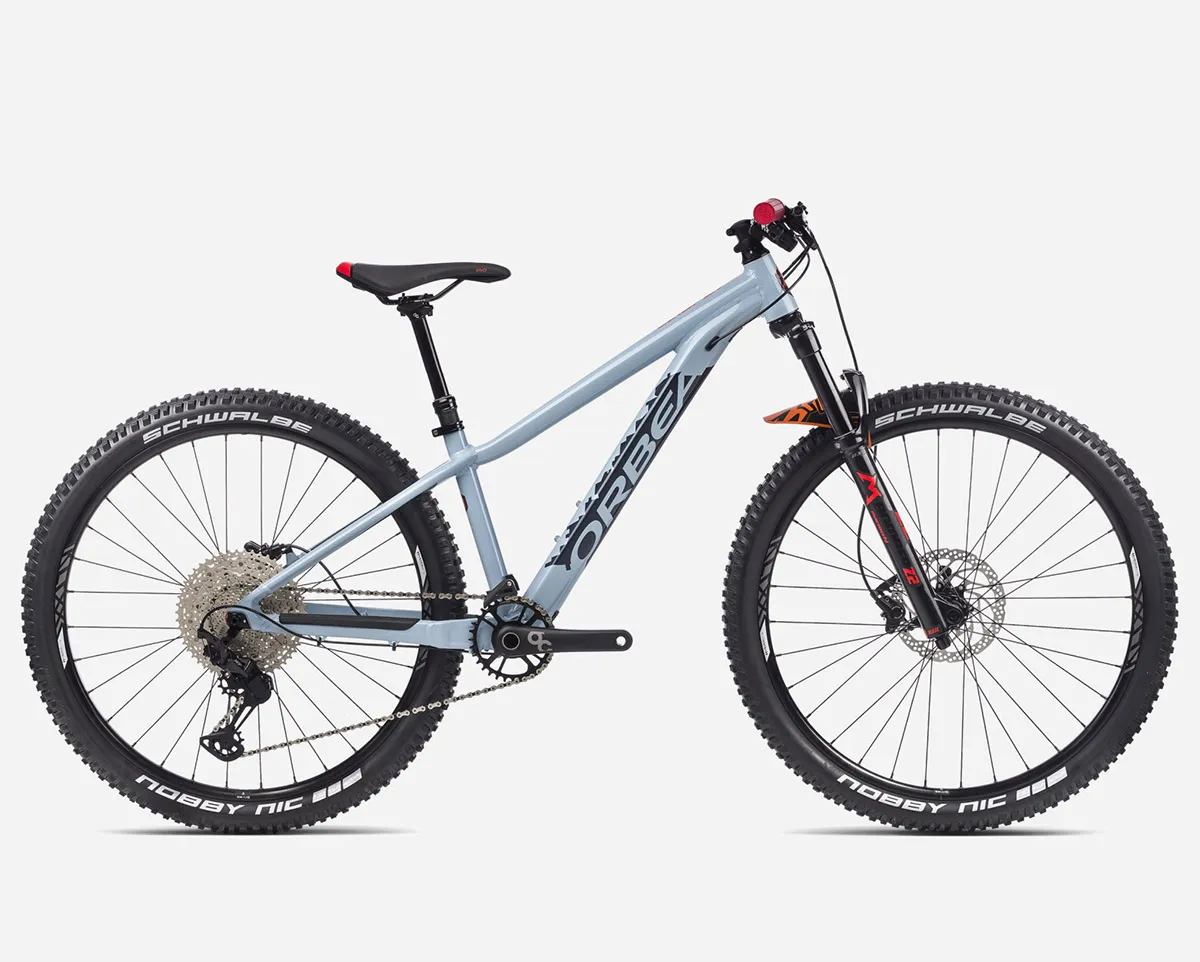 VTT Enfant LAUFEY 27 H10 Gris Bleu/Rouge - Ref N019-IB