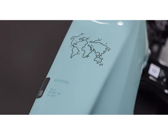 VTC électrique NURIDE HYBRID SLX 800 Bleu Ciel/Bleu Aruba - Ref 110510-001