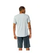 Maillot manches courtes Homme TRAIL FLOW ZIP Vert Minéral - Ref 403231-7502