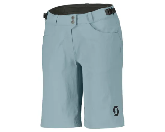 Short Femme TRAIL FLOW AVEC PAD Bleu Matinal - Ref 280390-7996