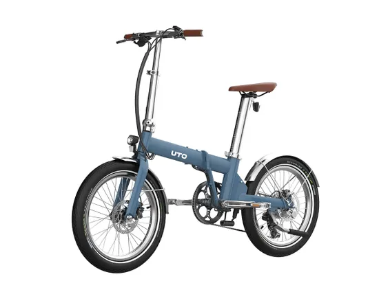 Vélo pliant électrique OG20 378Wh Bleu Satin - Ref OG20-SBU V0-SBU