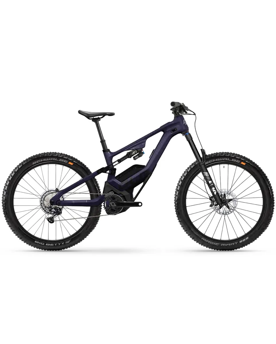 VTT électrique tout suspendu OVERVOLT GLP III ELITE Violet - Ref LGARA
