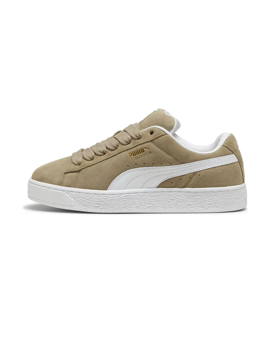 Chaussures Homme Puma SUEDE XL Beige S 2 - Ref 395205-23