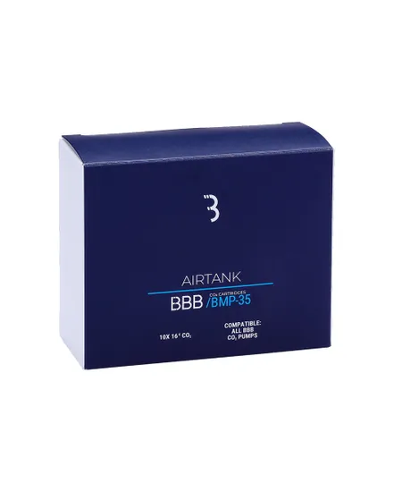Lot de 10 cartouches de CO2 AIRTANK - Ref BMP-35P-001