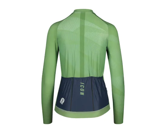 Maillot manches longues Femme ICON Vert - Ref CO_BR10395W-GREEN