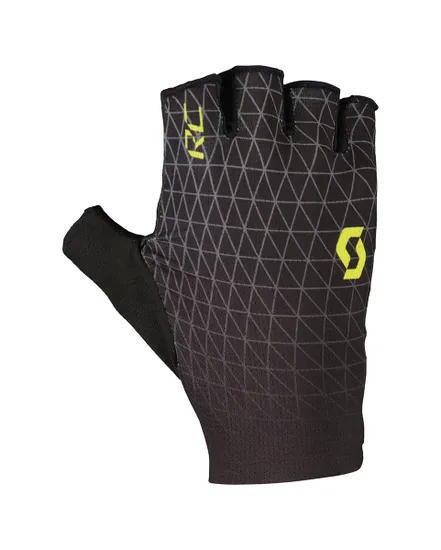 Gants courts Unisexe RC PRO SF Noir/Jaune - Ref 410707-5024
