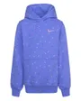 Sweat à capuche Enfant Nike 0-7 ans G NSW FLC HOODIE LOGO PRNT Sport ...