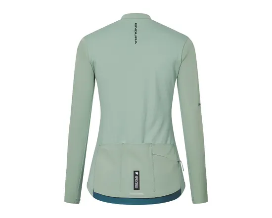 Maillot manches longues Femme ALLTRACK RIDE Vert Sauge - Ref E6265-GSA