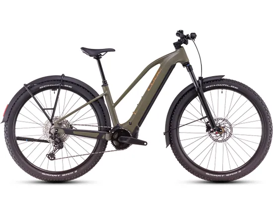 VTT électrique semi rigide REACTION HYBRID PRO ALLROAD 600 Olive/Or ...