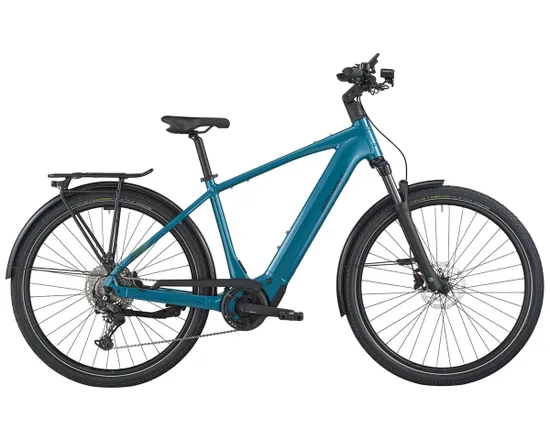 Vélo urbain/trekking électrique E-HORIZON SPORT 20 Bleu - Ref 425734-8361