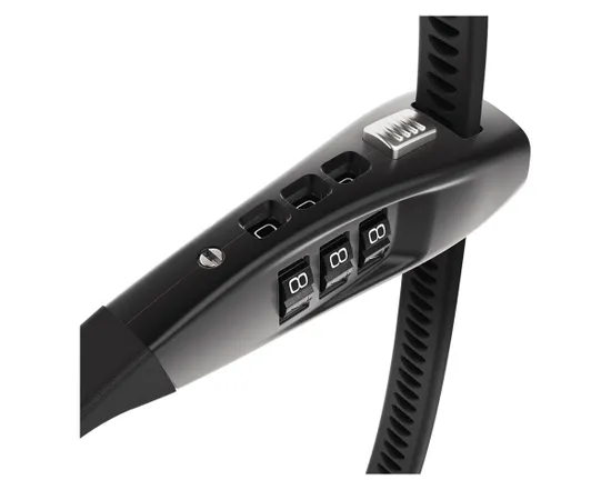 Antivol à câble COMBIFLEX TRAVELGUARD 70 Noir - Ref 94792