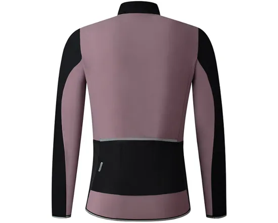 Maillot manches longues coupe-vent Homme EVOLVE Prune - Ref ...
