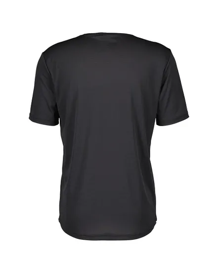 Maillot manches courtes Homme TRAIL FLOW Noir/Gris - Ref 403233-1659
