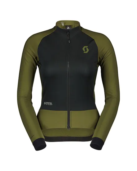 Veste coupe-vent Femme RC PRO WARM HYBRID GORE-TEX WINDSTOPPER Vert ...
