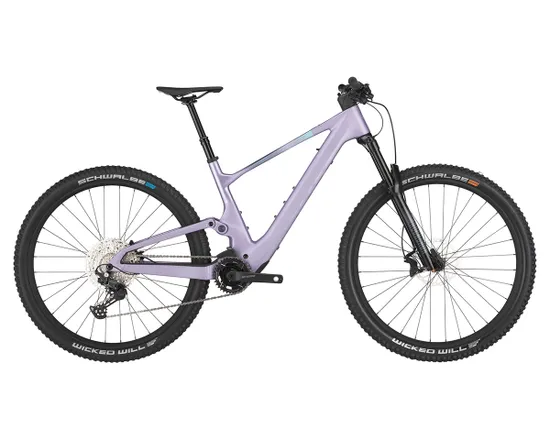 VTT électrique tout suspendu LUMEN 920 Violet - Ref 423424-7963