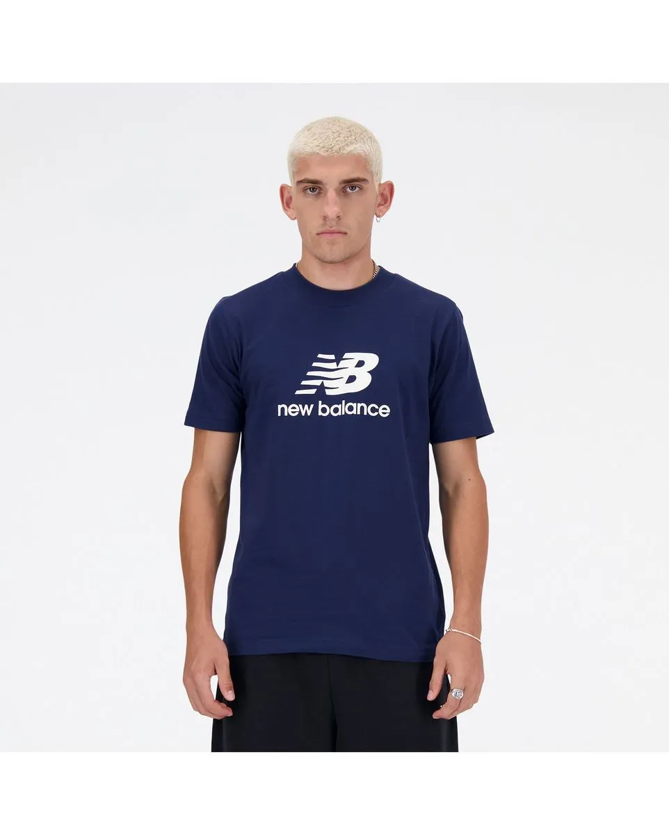 T-shirt Homme New balance SESLCOT TEE Bleu Sport 2000 - Ref MT41502-NNY