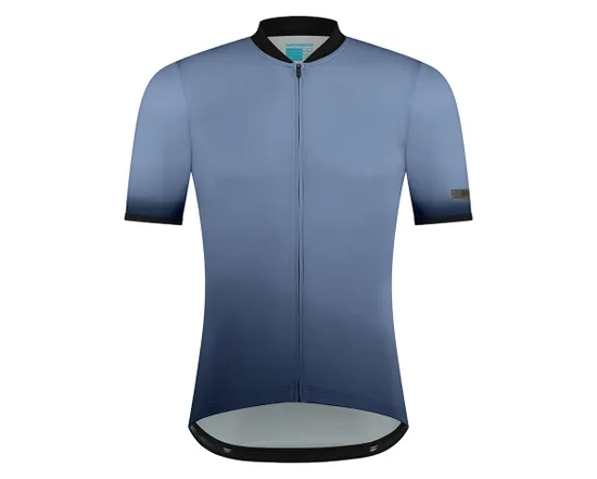 Maillot manches courtes Homme EVOLVE AVVENTURA Bleu Indigo - Ref ...