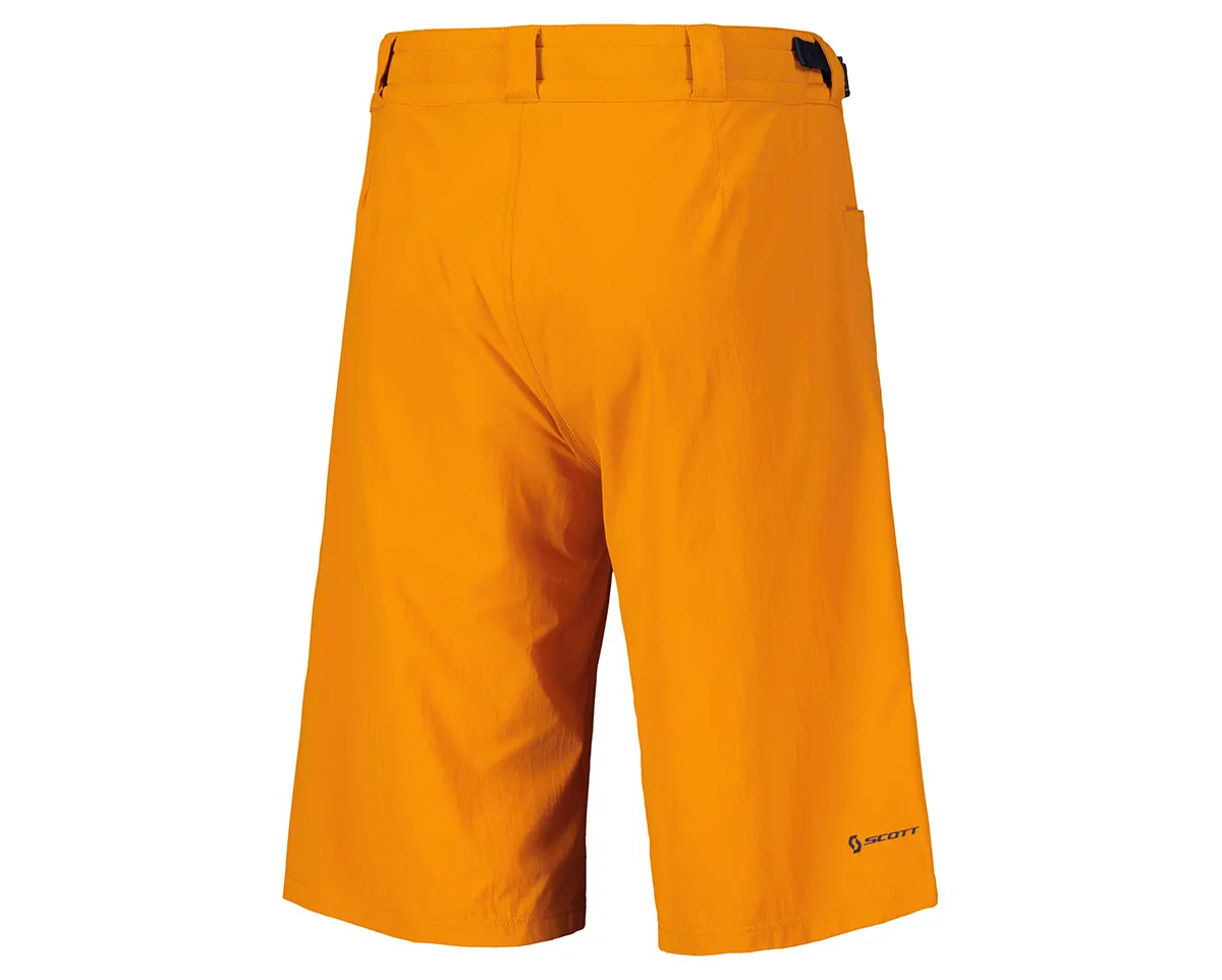 Short Homme TRAIL FLOW AVEC PAD Orange Cuivré - Ref 280347-7021