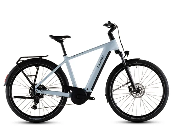 Vélo trekking électrique TOURING HYBRID ONE 600 Bleu Glacier - Ref ...