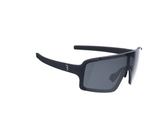 Lunettes Unisexe CHESTER NARROW Noir/Fumée Flash Miroir - Ref BSG-73-7301