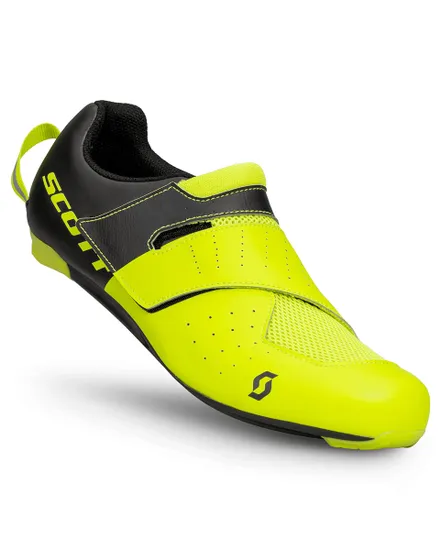 Chaussures Triathlon Homme ROAD TRI SPRINT SHOE Jaune/Noir - Ref 288800-1017