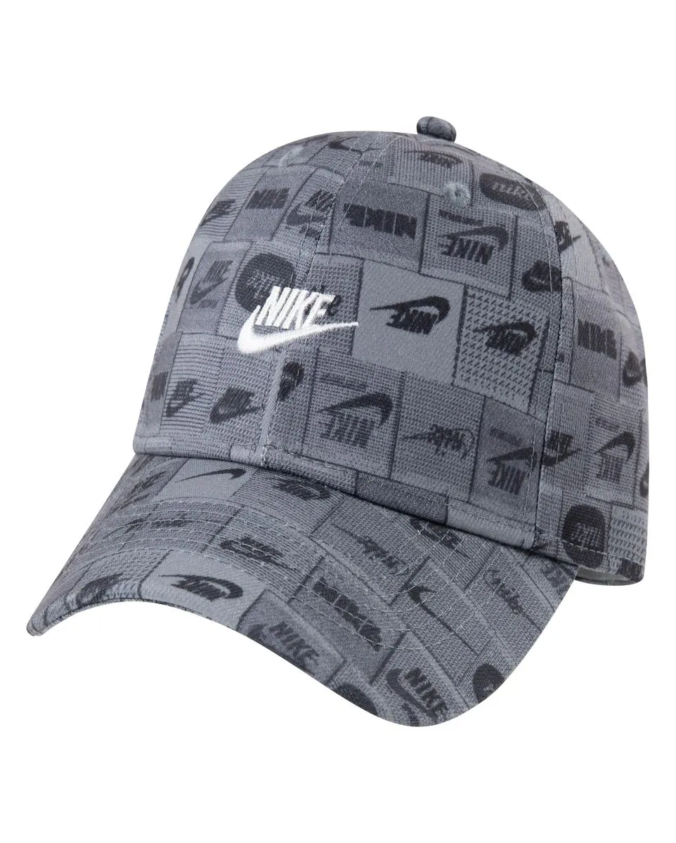 Casquette Bébé fille Nike 0-7 ans PRINTED HBR CURVE BRIM CAP Gris Sport ...