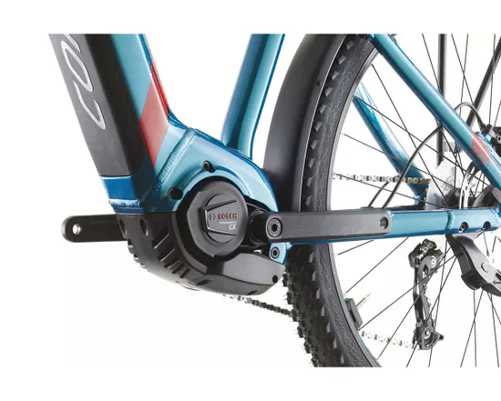 Vélo électrique urbain/trekking CAIRON C 2.0 500 TRAPEZE Pétrole/Rouge ...