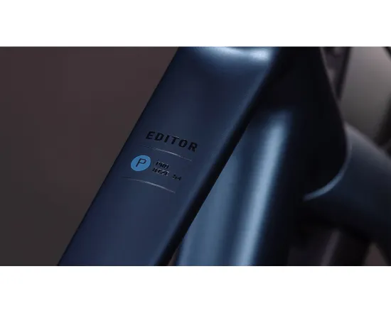 Vélo urbain EDITOR PRO FE Bleu Minéral/Chrome - Ref 155210-001