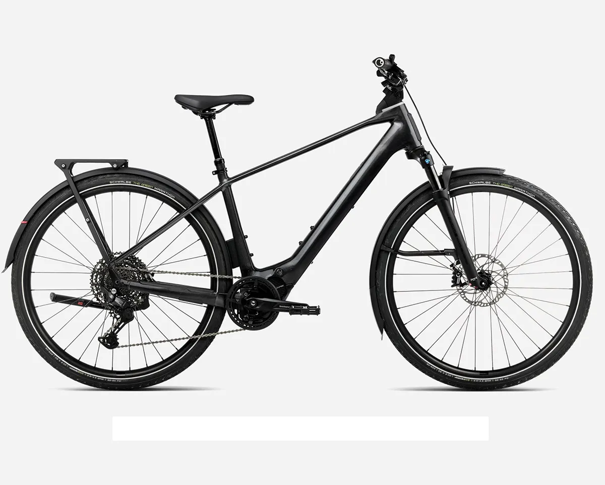 Vélo urbain/trekking électrique KEMEN TOUR 10 Noir - Ref T367-W7