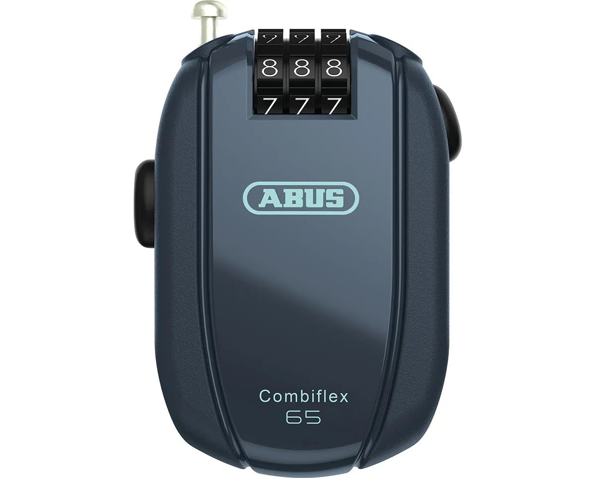 Antivol à câble COMBIFLEX STOPOVER 65 Bleu Nuit - Ref 95459