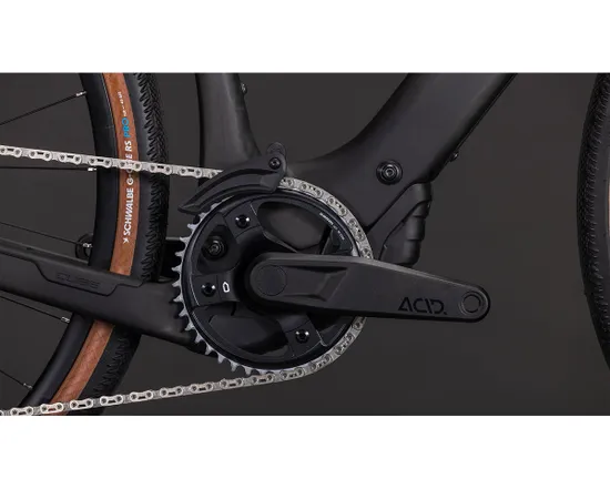 Vélo de gravel électrique NUROAD HYBRID C:62 EXC 400X Noir - Ref 117250-001