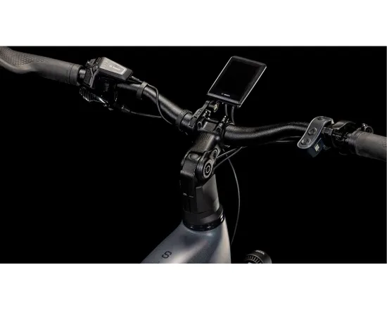 Vélo électrique trekking KATHMANDU HYBRID COMFORT SLX 800 Gris - Ref ...