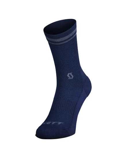 Chaussettes Unisexe MERINO CREW Bleu foncé/Bleu - Ref 409478-7367