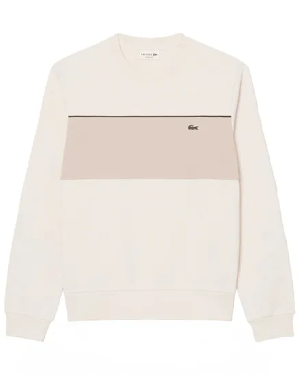 Lacoste Sweat Homme Color Block - Douceur & Élégance - Ref SH0890-00-4CI