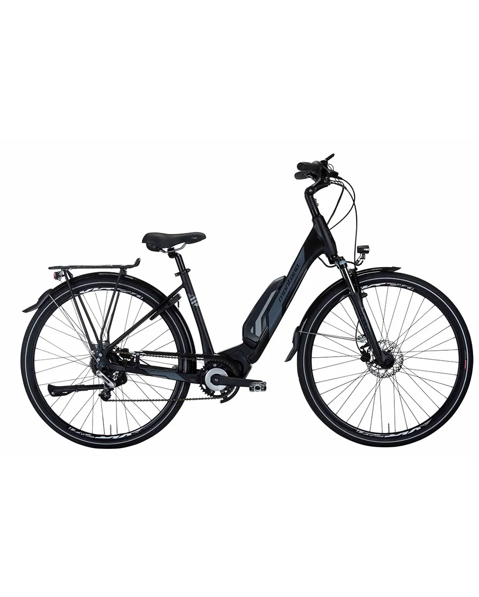 Vélo électrique urbain E-JET CITY INTER 5V E6100 504WH Noir - Ref V5005 ...