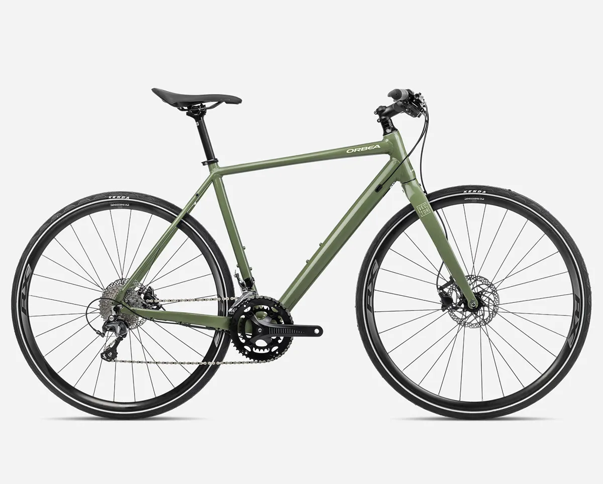 Vélo urbain/trekking VECTOR 10 Vert - Ref N409-RK