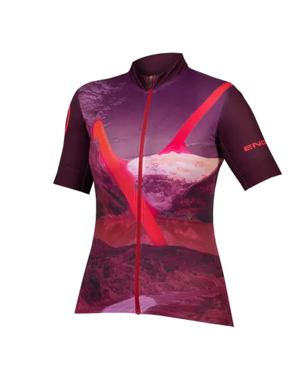 Maillot manches courtes Femme FUTURISM LTD Violet - Ref E6232-AU
