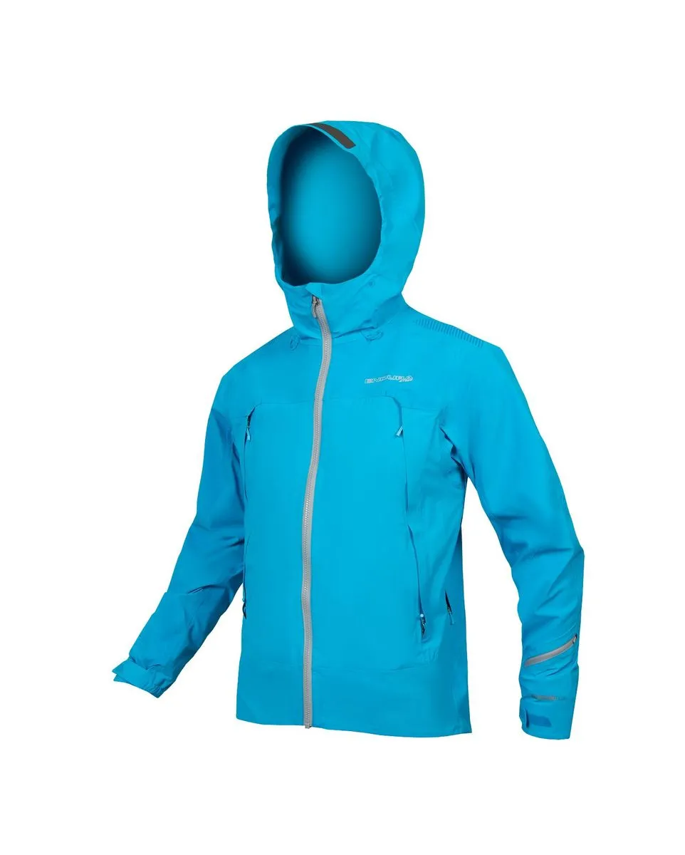 Veste imperméable Homme MT500 II Bleu Electrique - Ref E9152-BE