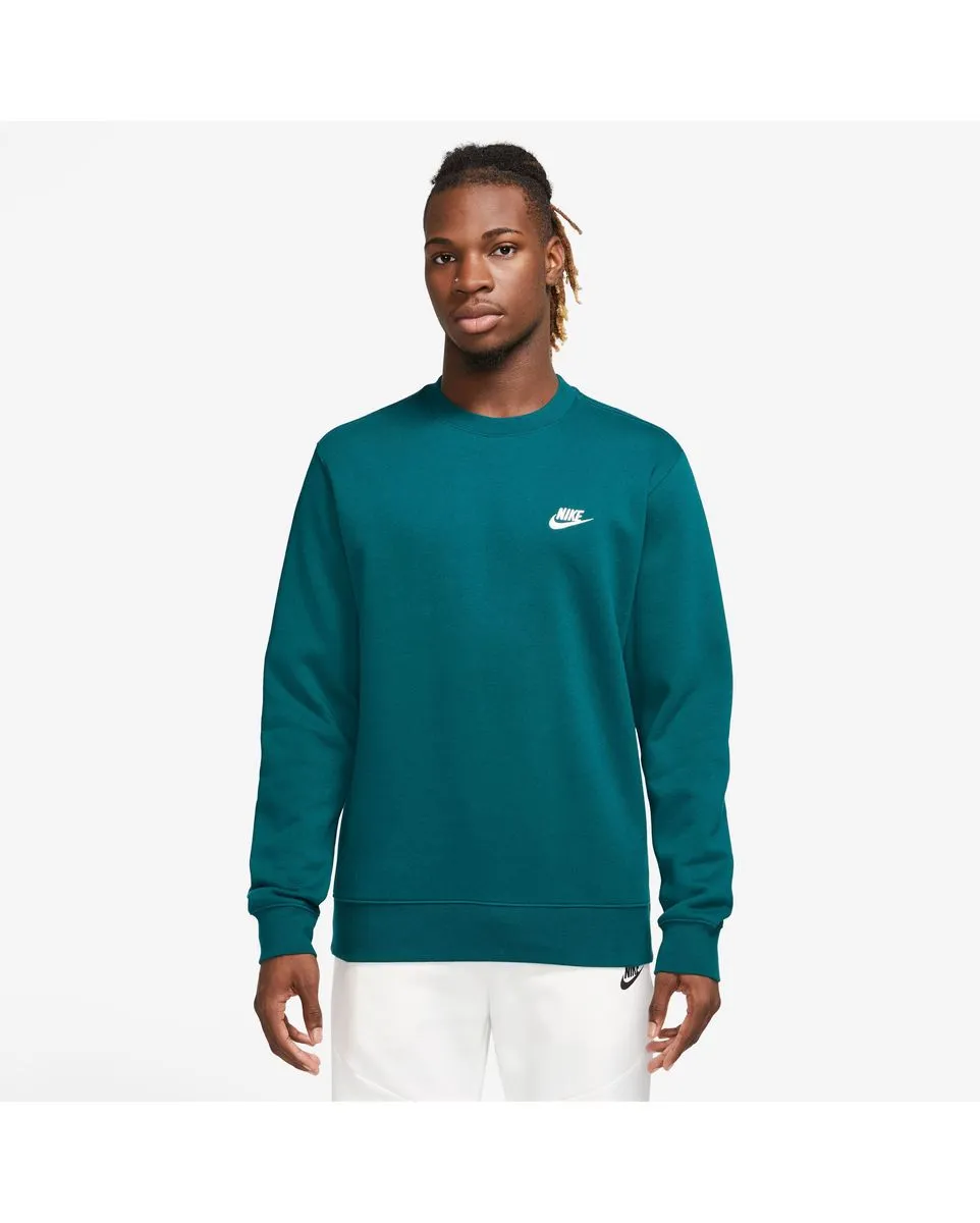 Sweat manches longues Homme Nike M NSW CLUB CRW BB Bleu Sport 2000 ...