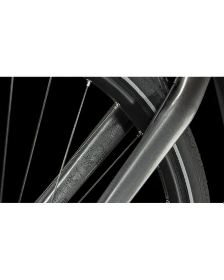 Vélo urbain/trekking HYDE Graphite/Noir - Ref 747101-001