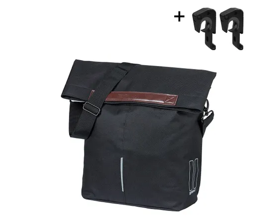Sacoche arrière CITY SHOPPER MIK Noir - Ref B18152