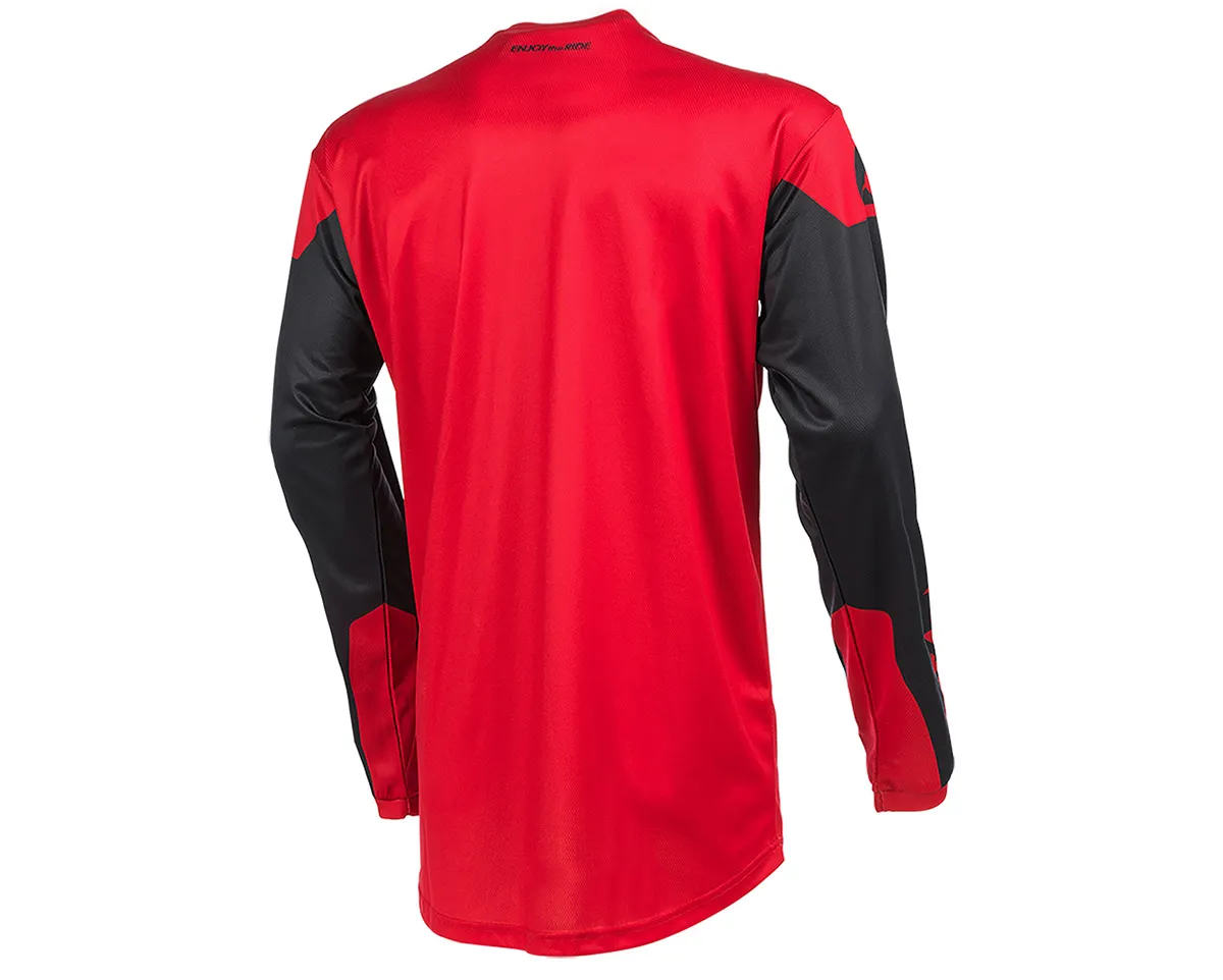 Maillot manches longues Homme ELEMENT THREAT Rouge/Noir - Ref E002-93-001