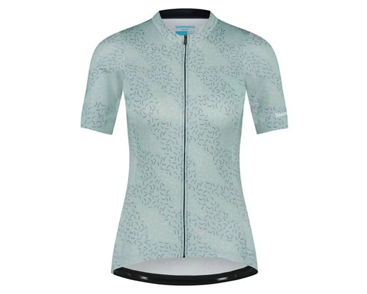 Maillot manches courtes Femme COLORE Bleu Transparent - Ref ...