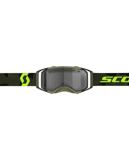 Masque Unisexe PROSPECT ENDURO LIGHT SENSITIVE Vert Kaki/Jaune - Ref ...
