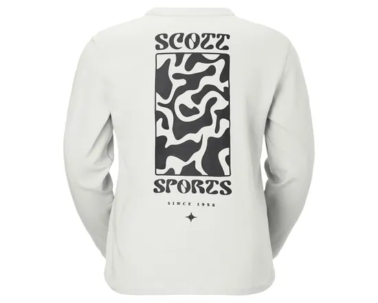 T-shirt manches longues Unisexe GRAPHIC Blanc - Ref 424696-0002