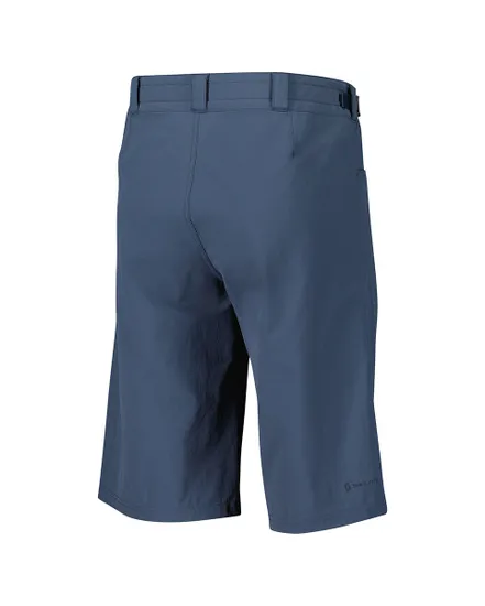 Short Homme TRAIL FLOW AVEC PAD Bleu Métal - Ref 280347-7377