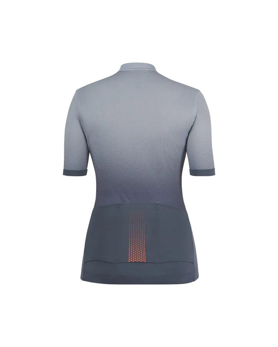 Maillot manches courtes Femme ESSENTIAL GRAPHIC Bleu Orion/Bleu clair ...