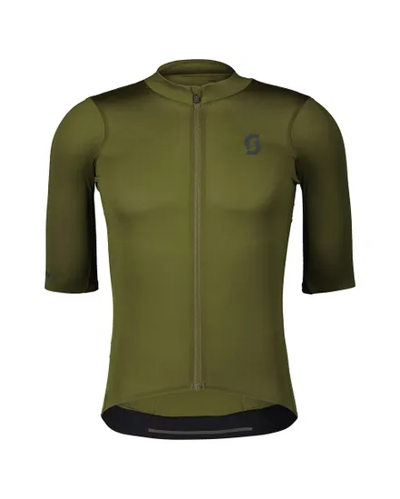 Maillot manches courtes Homme RC PREMIUM Vert Sapin/Gris - Ref 280314-7529