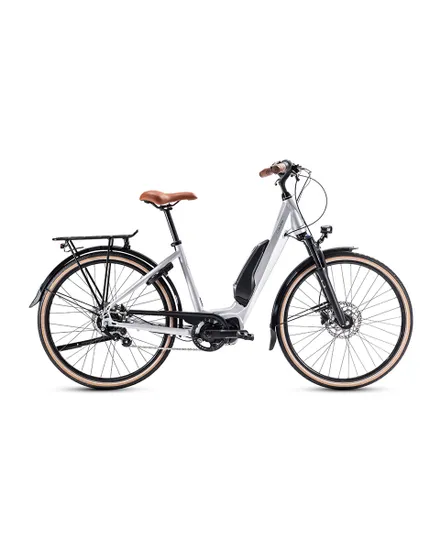 Vélo électrique urbain E-CITY STEPS N5 26 504 Wh Argent - Ref YRG5C5 ...