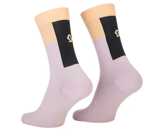 Chaussettes Unisexe BLOCK STRIPE CREW Rose/Bleu Foncé - Ref 409453-8286